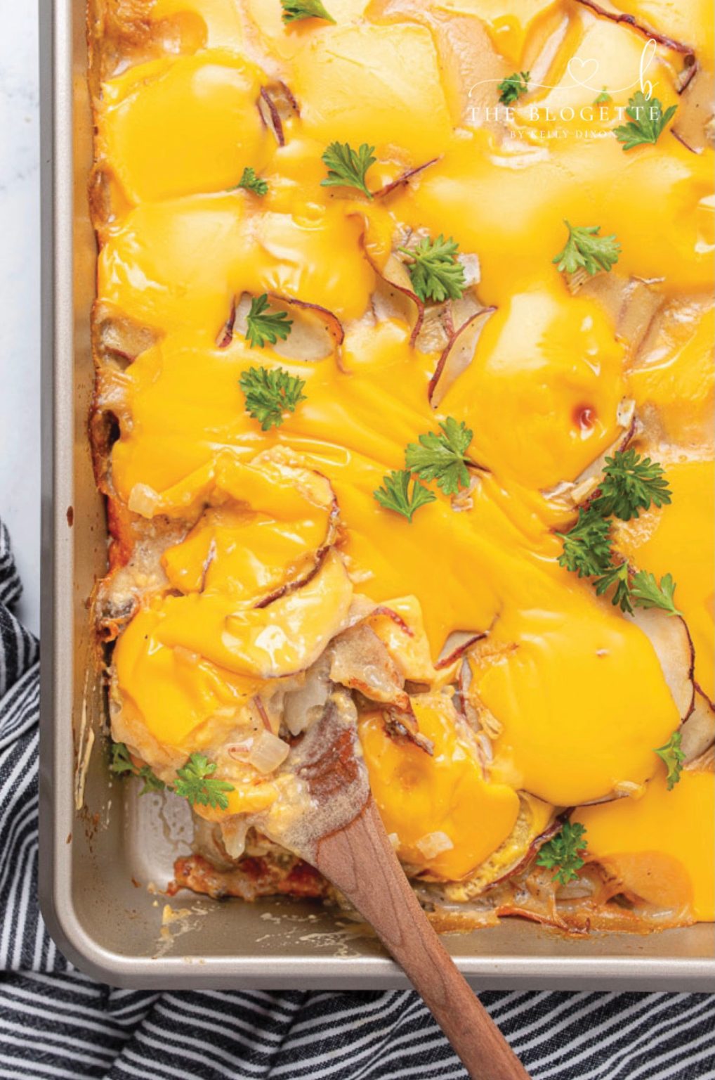 Potatoes Au Gratin with Velveeta!