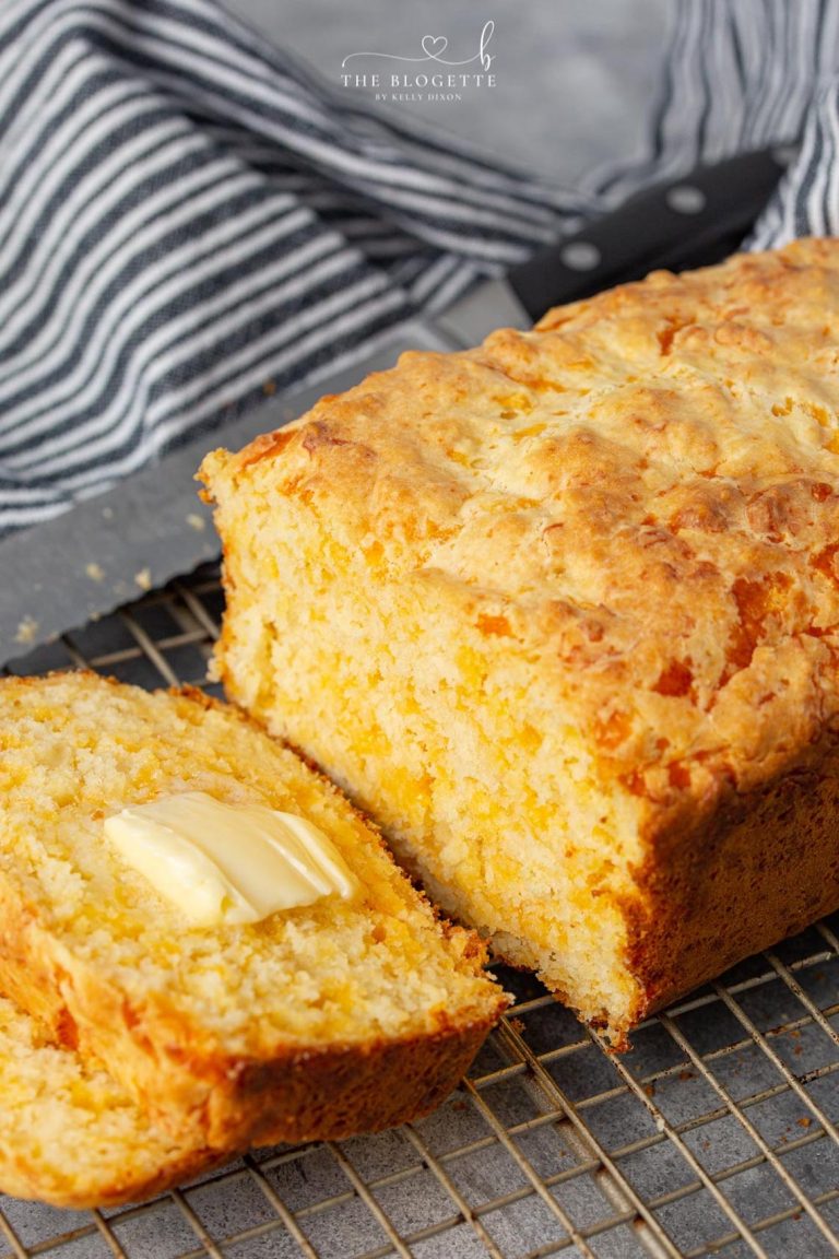 The BEST Cheddar Quick Bread Recipe