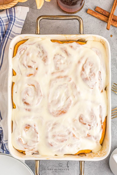 Pumpkin Cinnamon Rolls Recipe