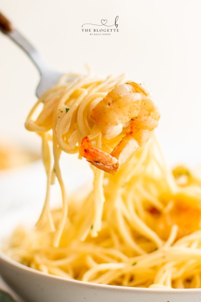 Garlic Butter Shrimp Scampi Pasta
