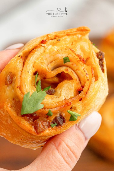 Baked Turkey and Cheese Rolls