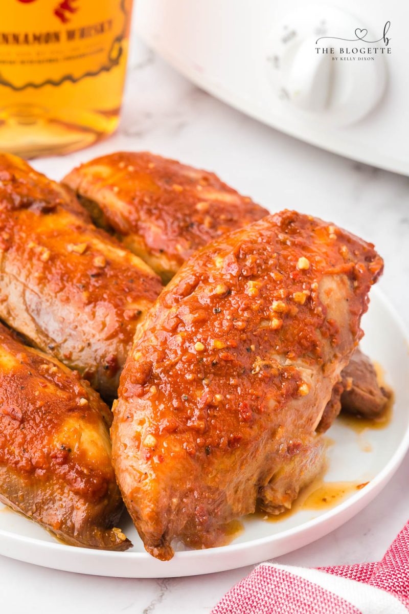 Crock Pot Fireball Chicken