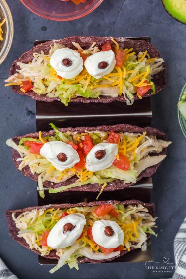 Monster Tacos for Halloween!