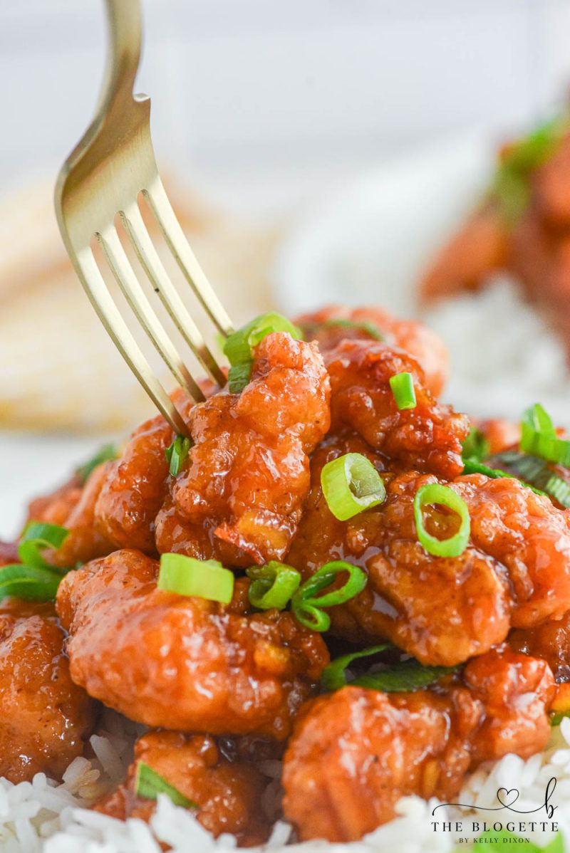 The BEST Orange Chicken Recipe - Only 4 Ingredients!