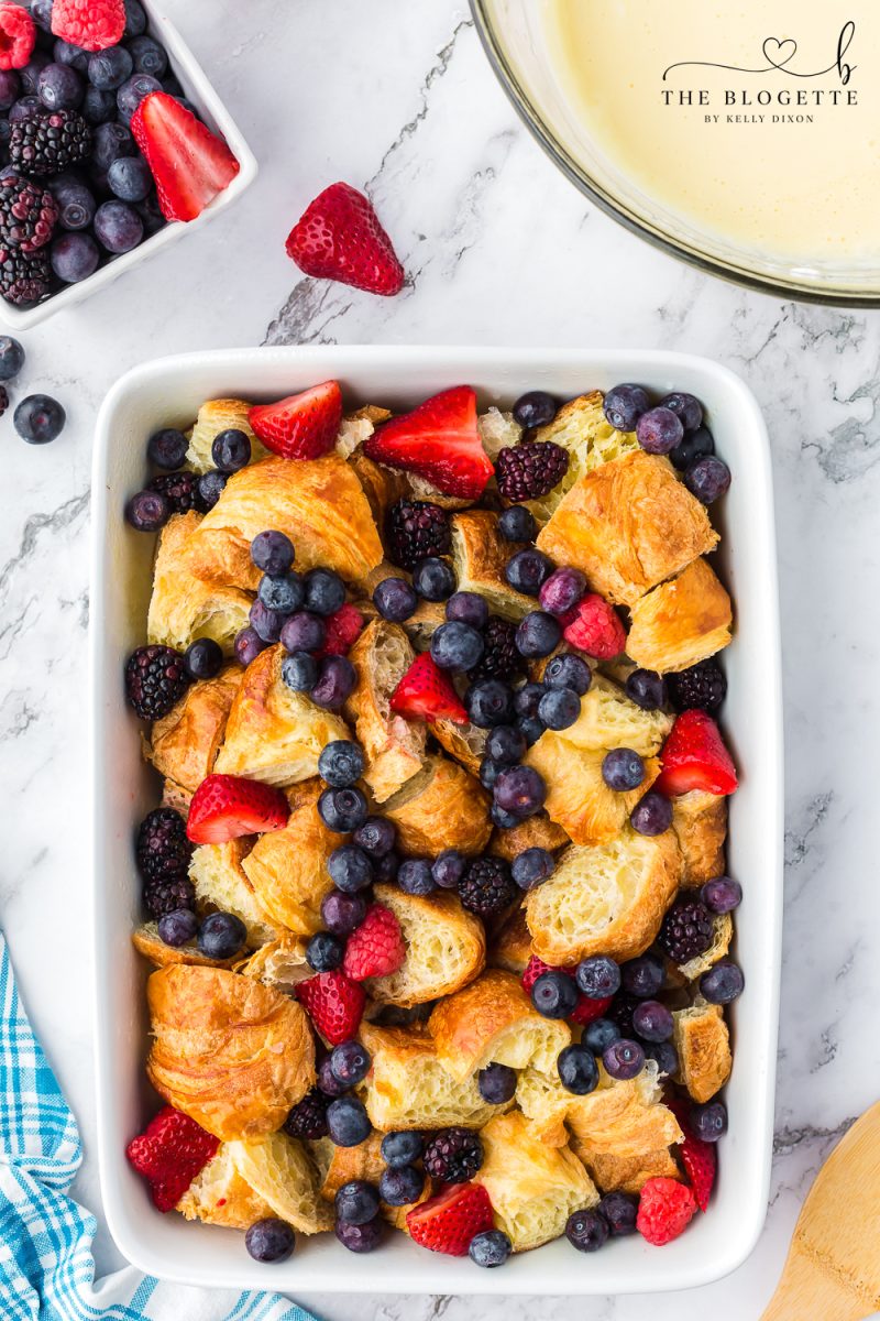 Berry Croissant Bake