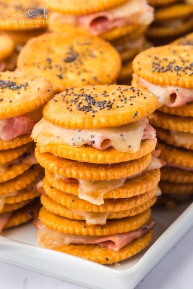 Ritz Cracker Sandwiches
